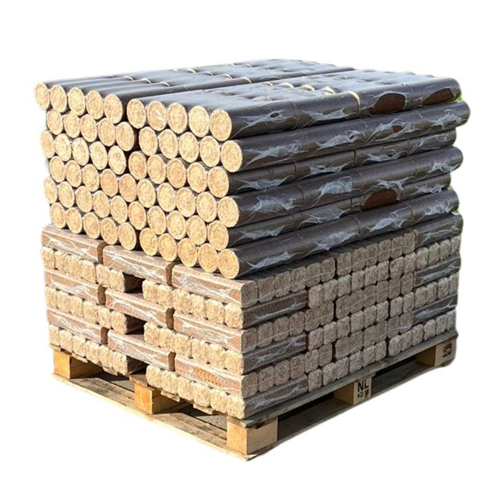 Calido Wood Briquettes & Fire Logs Mixed Pallet | Calido