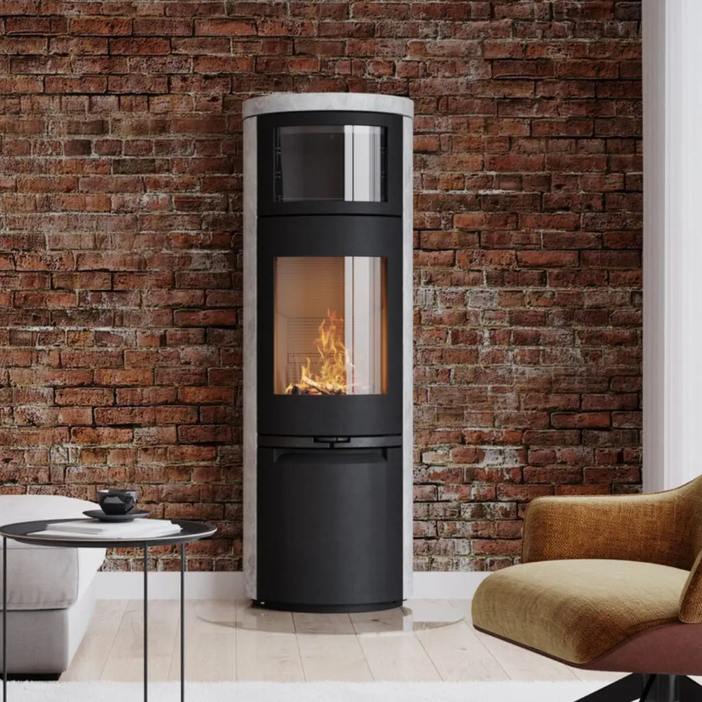 HETA Scan-Line 900B Baking Wood Burning Stove - 6.8 kW | Calido