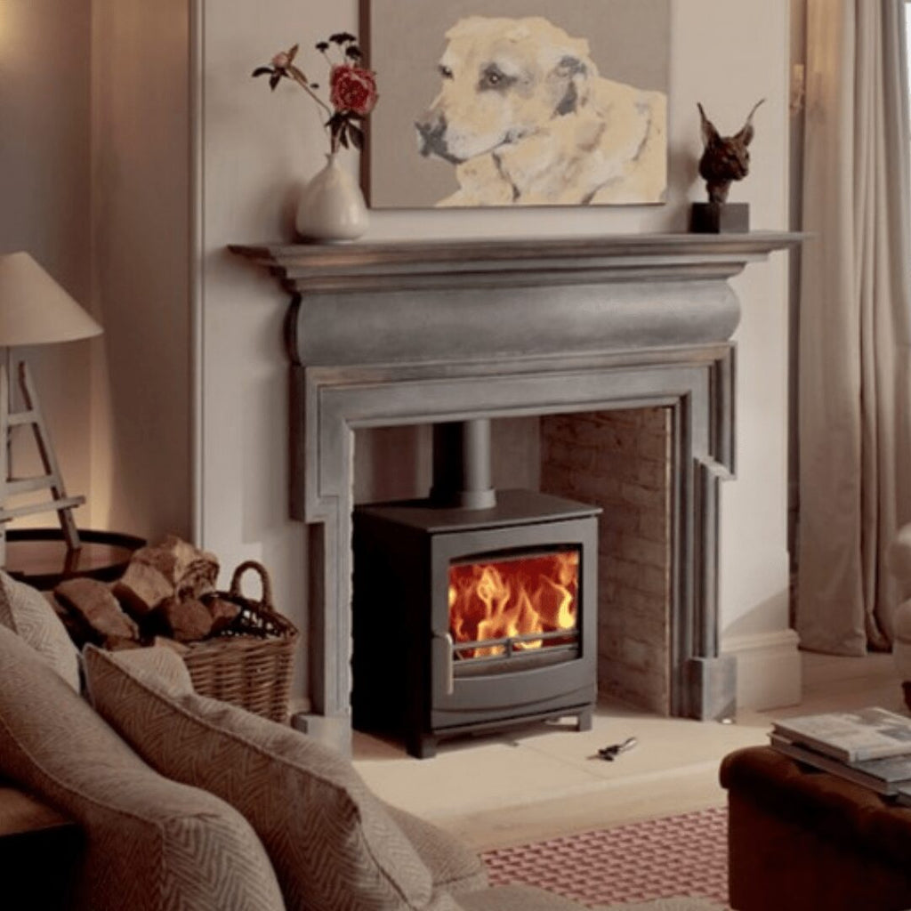 Woodwarm Fireview Eco Contemporary Multi Fuel Stove - 9kW | Calido